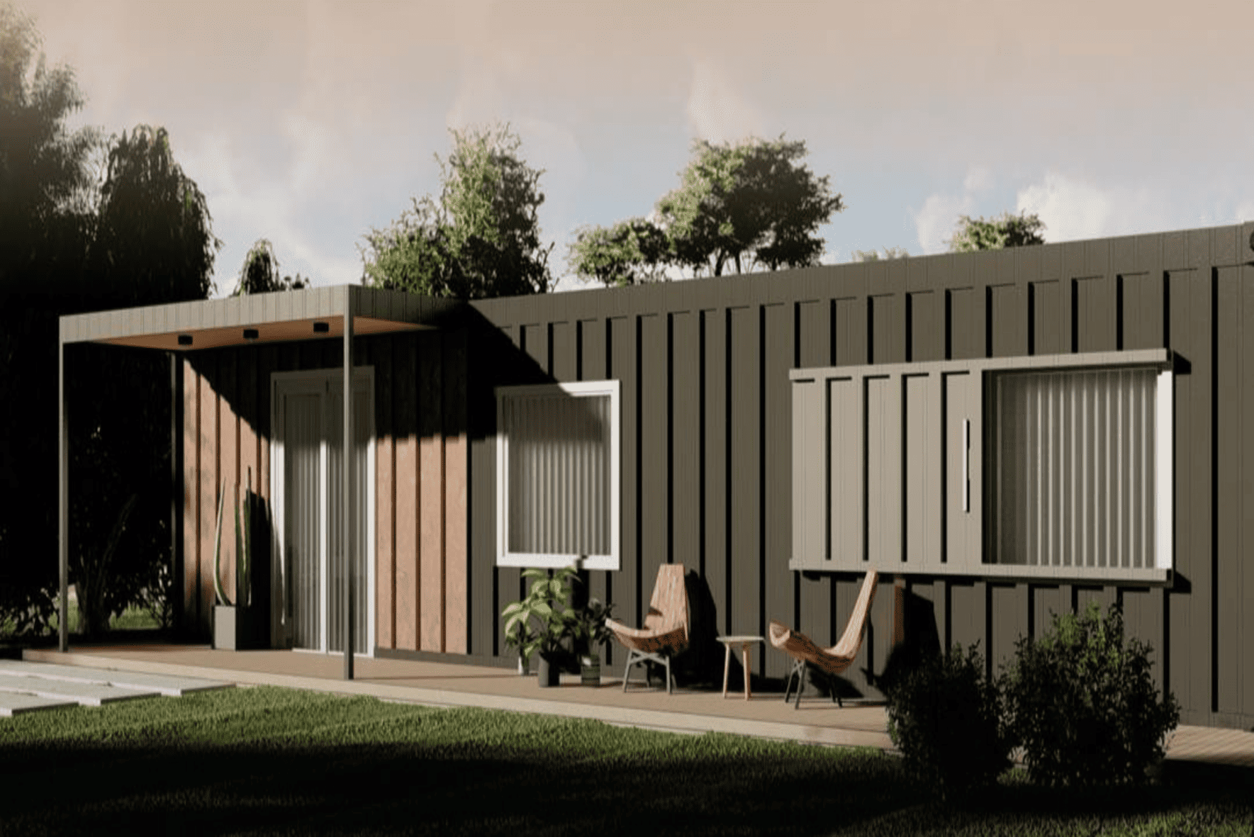 Conte House - Arquitectura Sostenible en Contenedores Marítimos